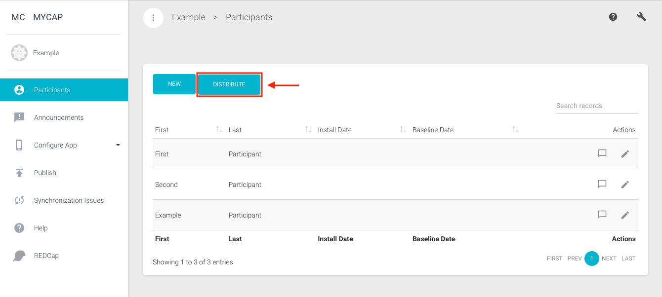 REDCap External Module – MyCap